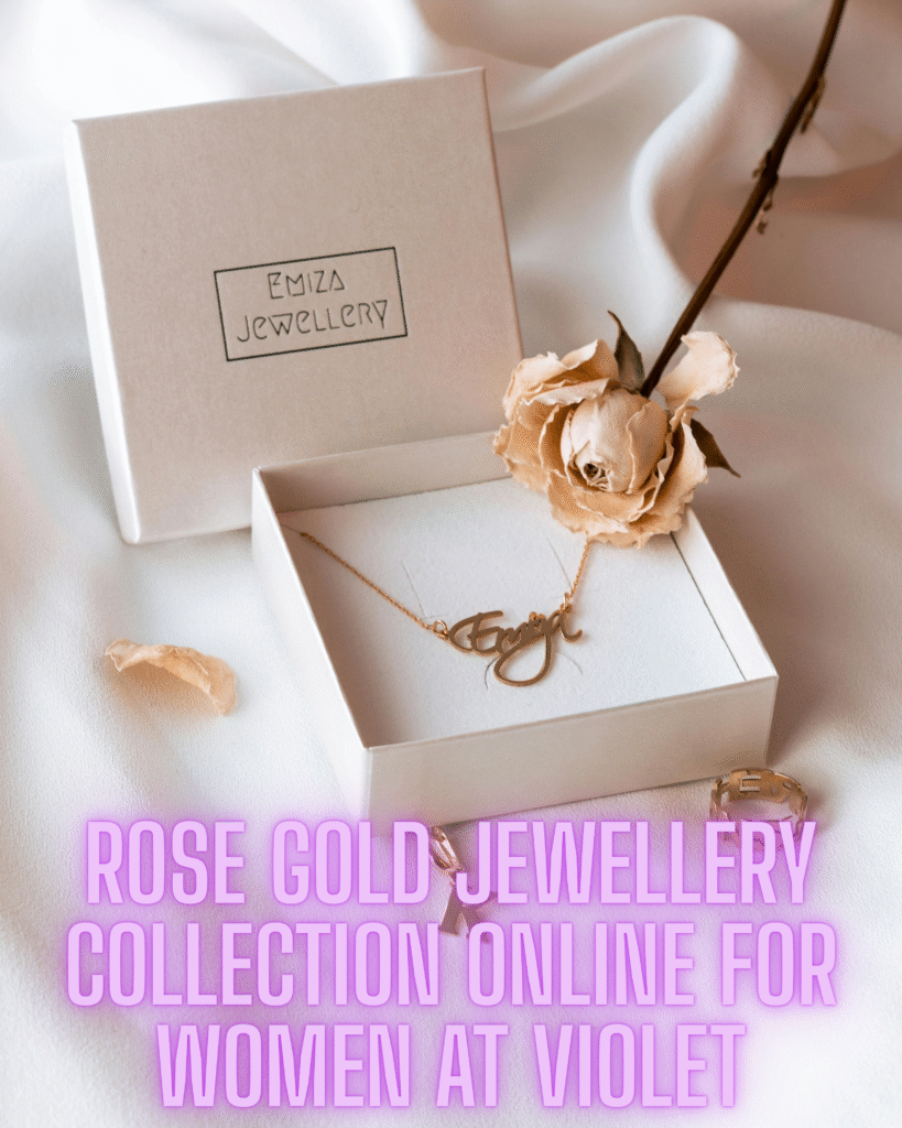 Rose Gold Jewellery Collection Online for Women at Violet - wholesales ...